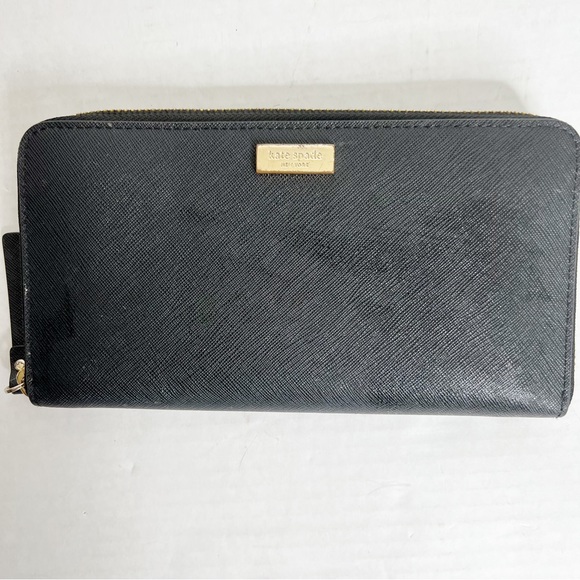 kate spade | Bags | Kate Spade Black Cameron Street Lacey Wallet | Poshmark